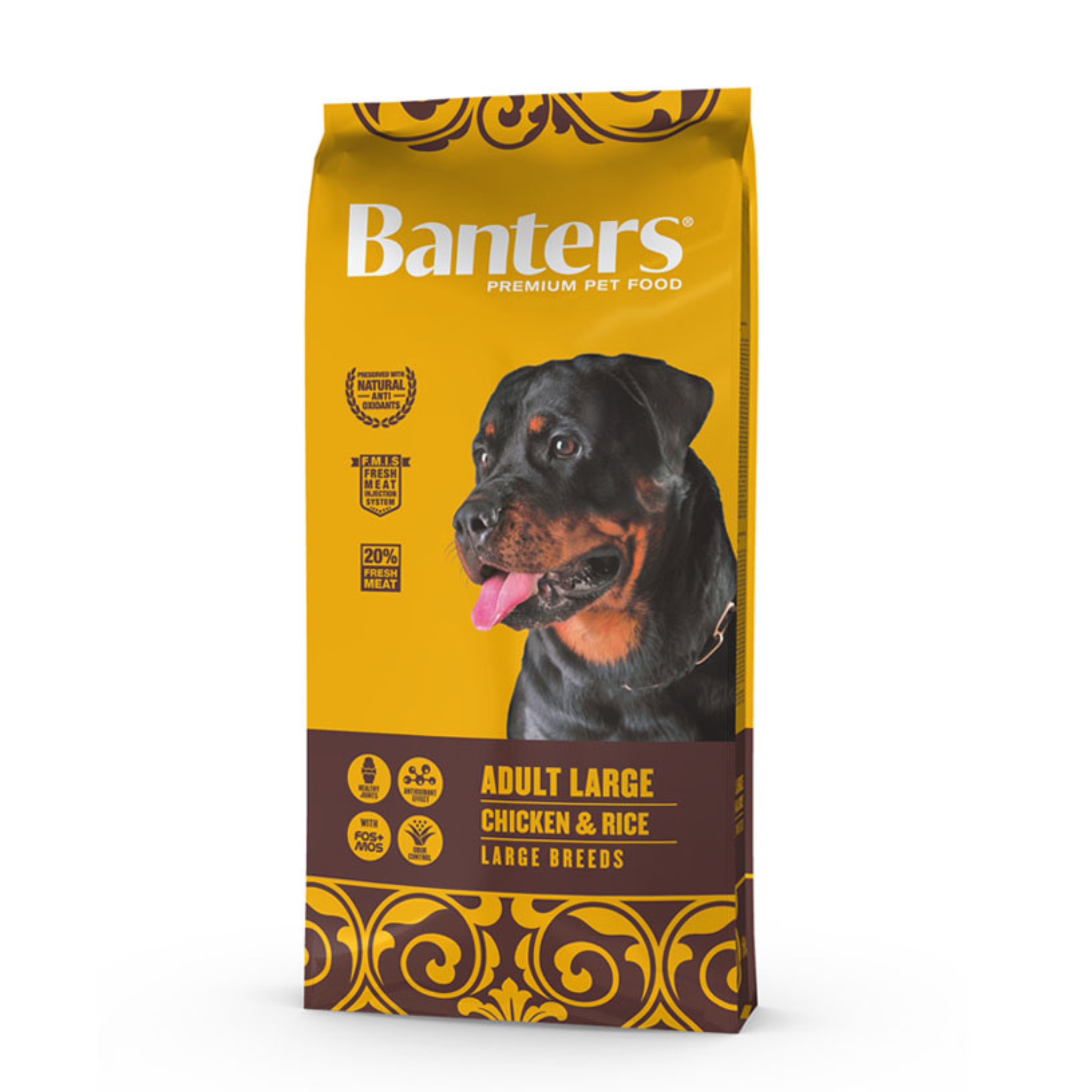 Banters Frango - Raças Grandes 15kg – Patyzoo